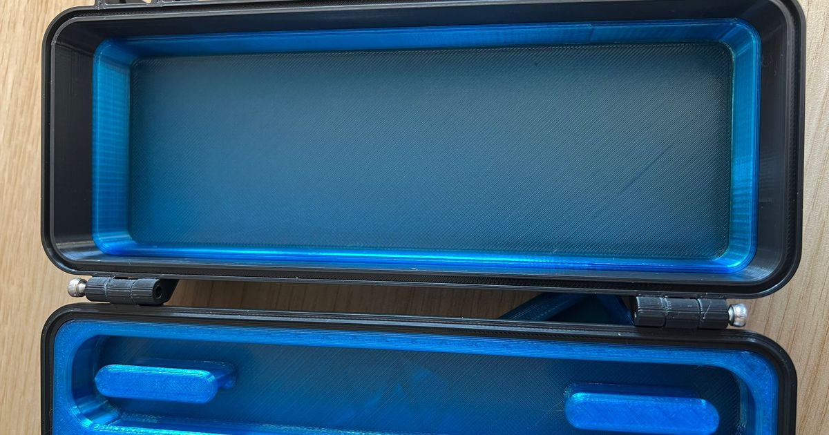 Blank Insert for Rugged Multipart Pinecil/TS100/TS80 Case by Alvaro ...