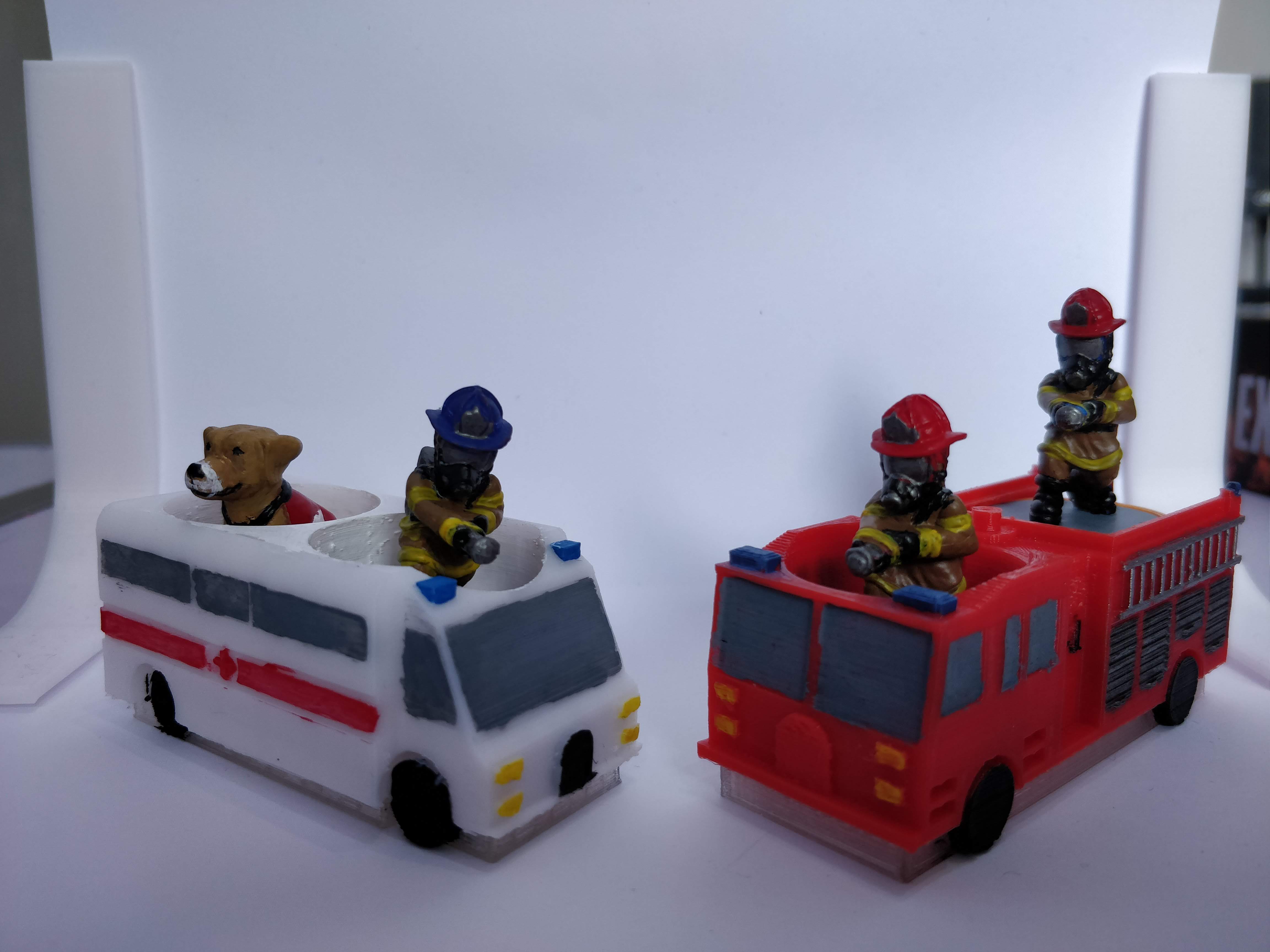 Flash Point Fire Rescue - Fire Engine and Ambulance by Ed Benson ...