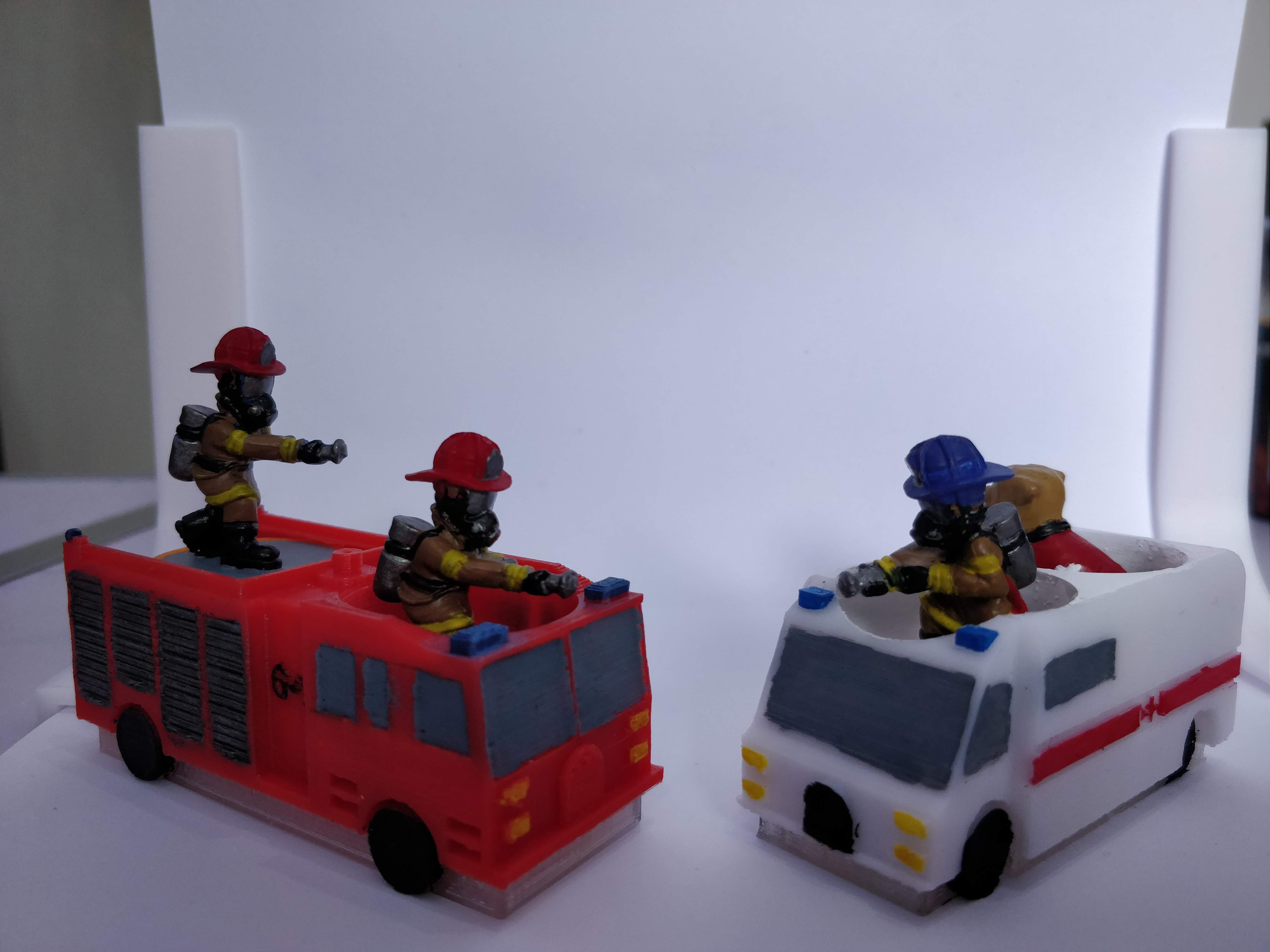 Flash Point Fire Rescue - Fire Engine and Ambulance by Ed Benson ...