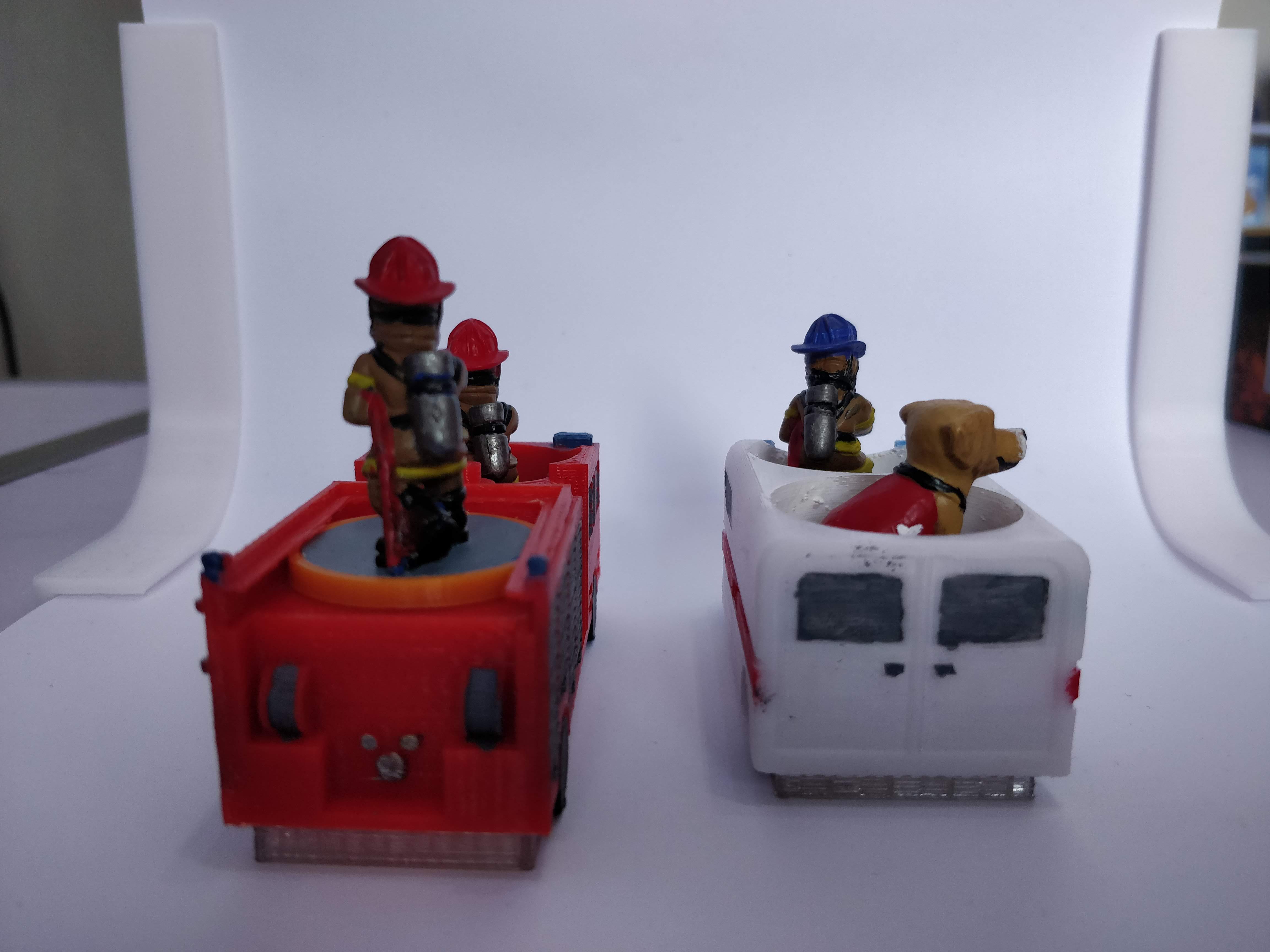 Flash Point Fire Rescue - Fire Engine and Ambulance by Ed Benson ...