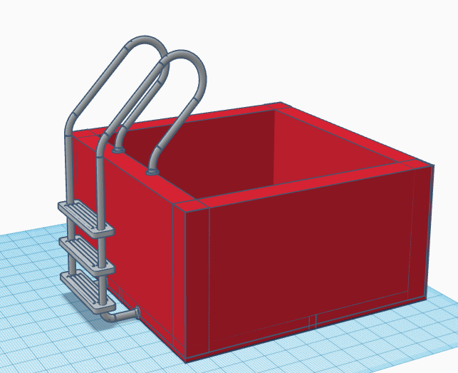 Doll's pool by Matěj Šplíchal | Download free STL model | Printables.com