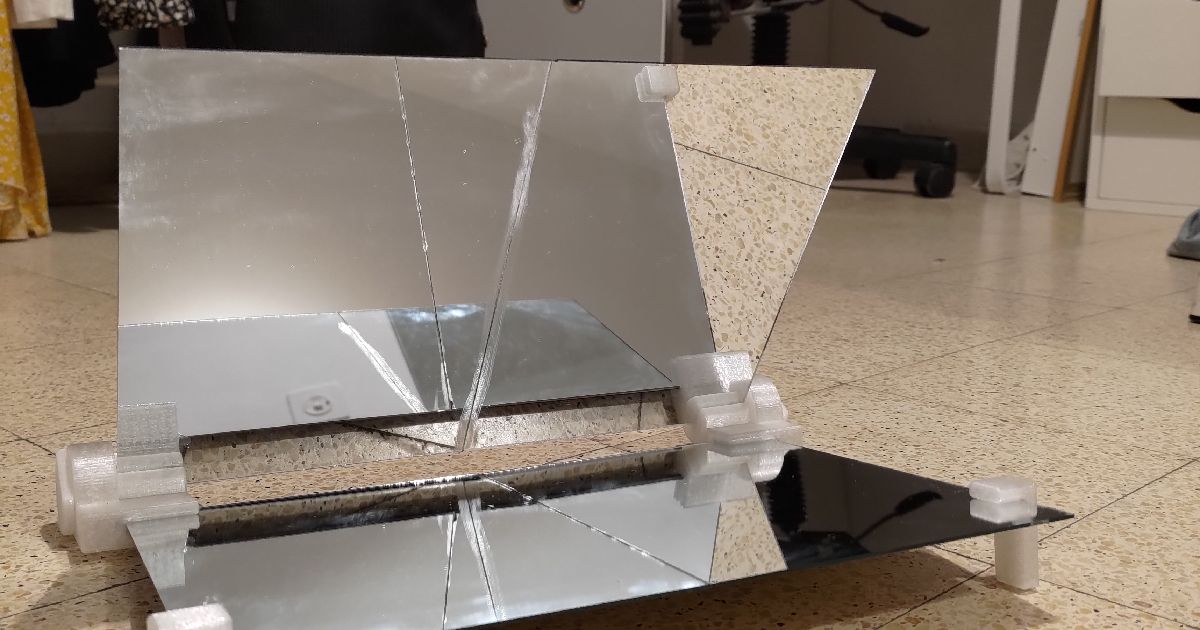 Vitrectomy Recovery Mirror by hangbar3d | Download free STL model ...