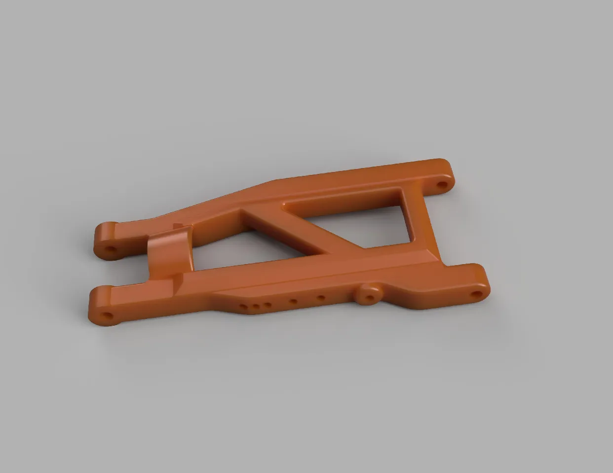 Traxxas Rustler A frame Arm Part #3655 by Supershape | Download free ...