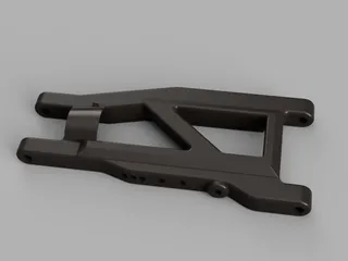 Traxxas Rustler A frame Arm Part #3655 by Supershape | Download free ...