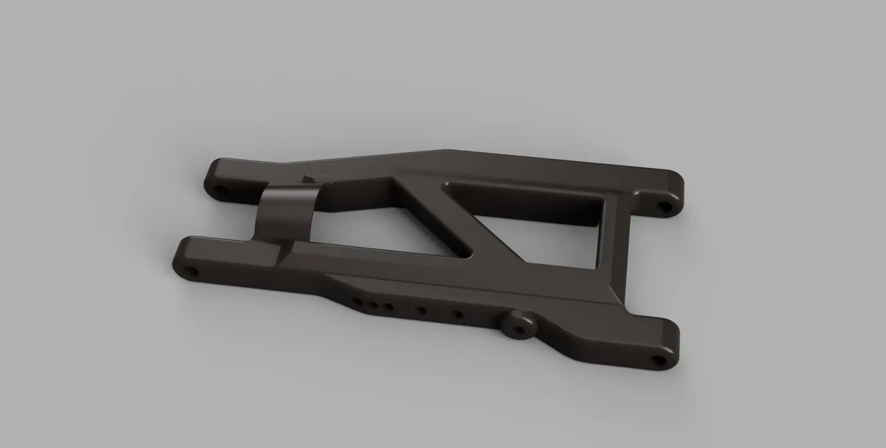 Traxxas Rustler A frame Arm Part #3655 by Supershape | Download free ...