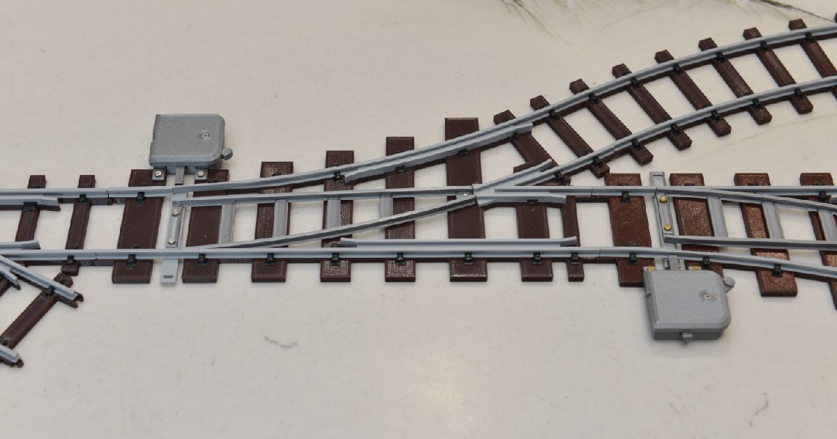 Gauge 1 Model Railroad Radius 600mm Switches par Ed Hume | Téléchargez ...