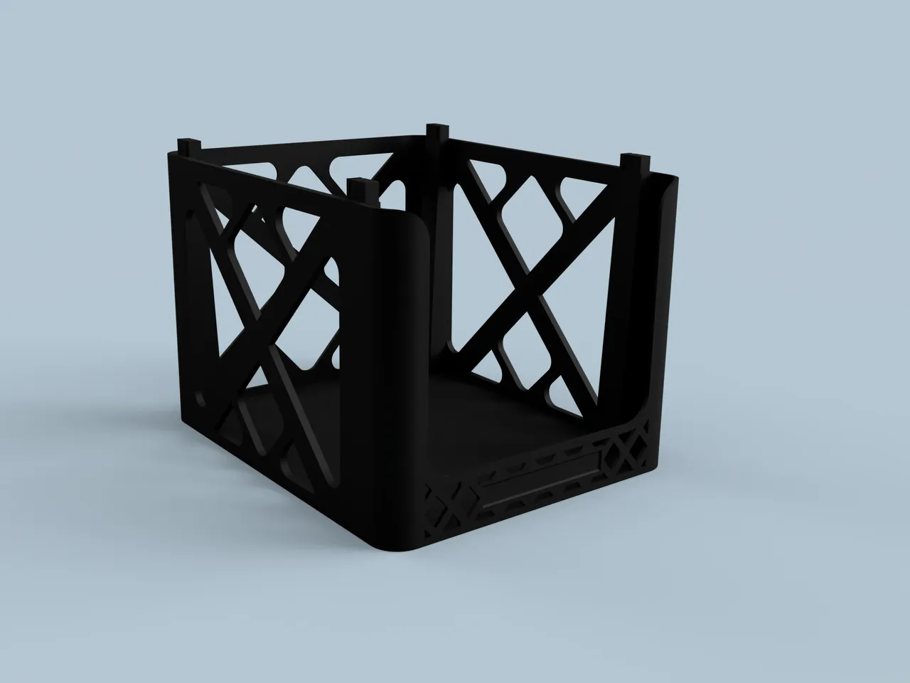Modular Stacking Baskets - Large by Trickstyle | Download free STL ...