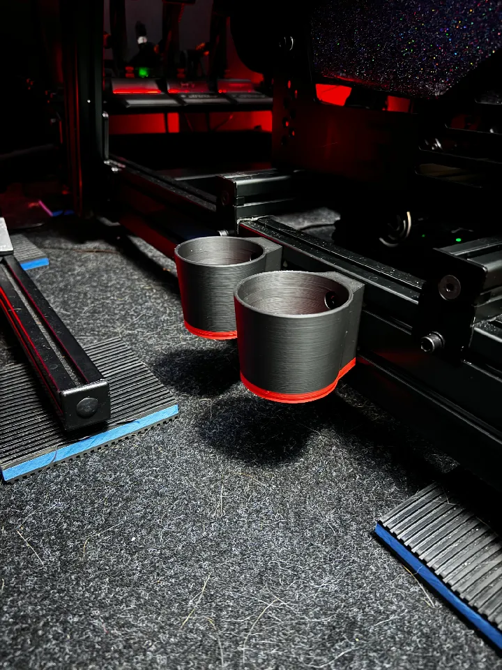 Sim Racing Sim Rig Cupholders by Justin Aliotta | Download free STL ...
