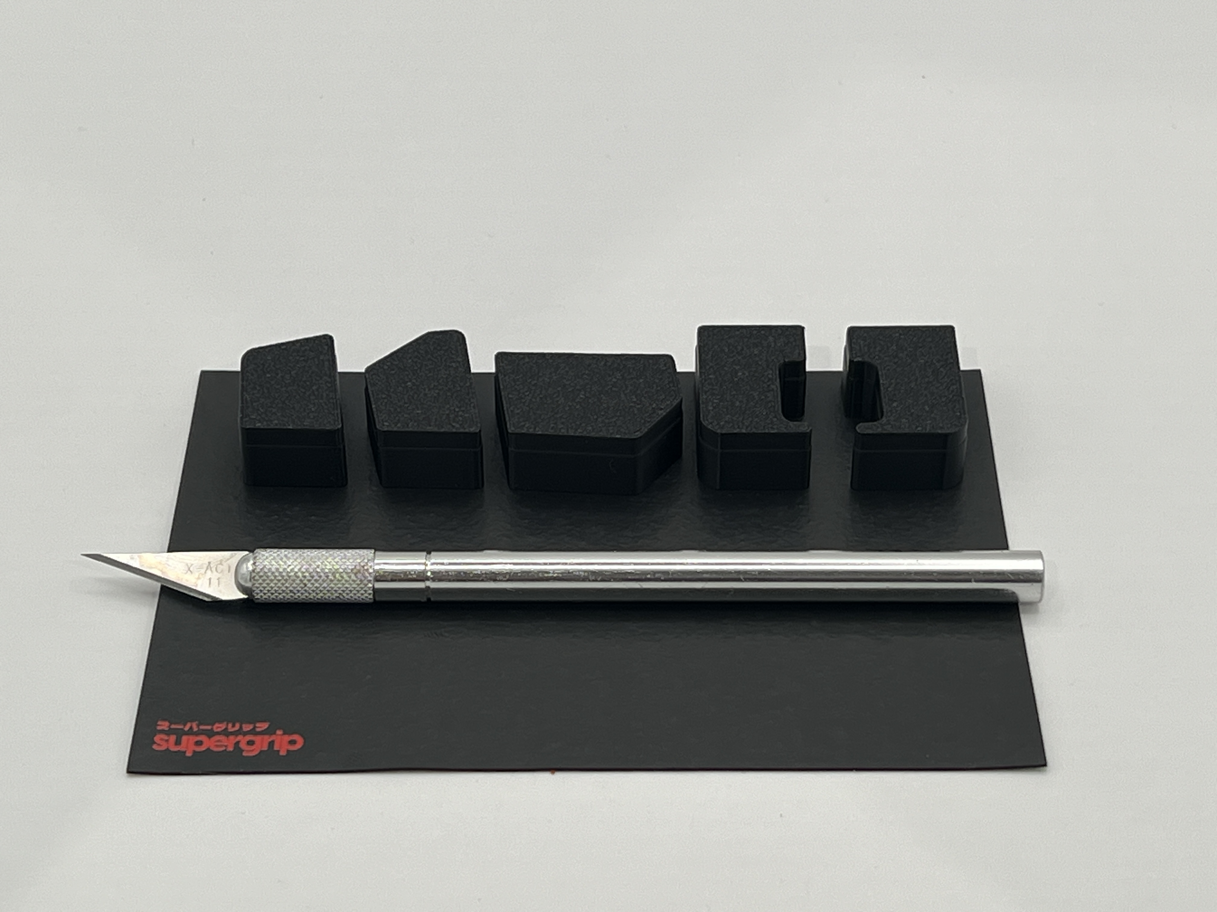 Zero Mouse v34 Supergrip stencils and cooke cutter by Pantheon | Download free STL model ...