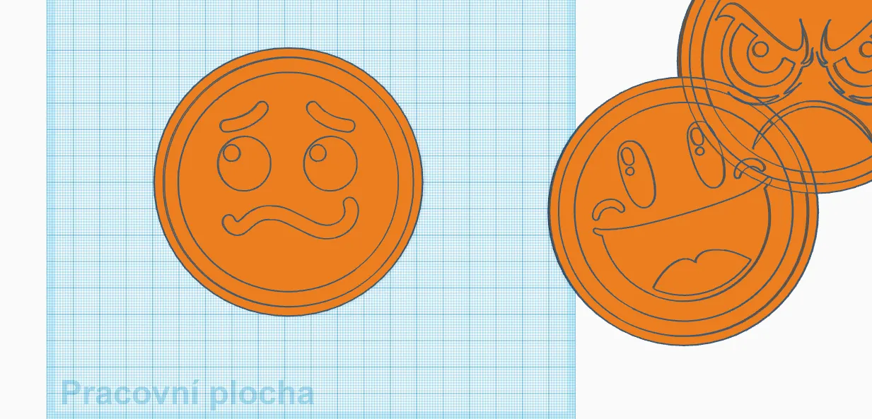 Emoji - Embarrased by Eva Máčová | Download free STL model | Printables.com