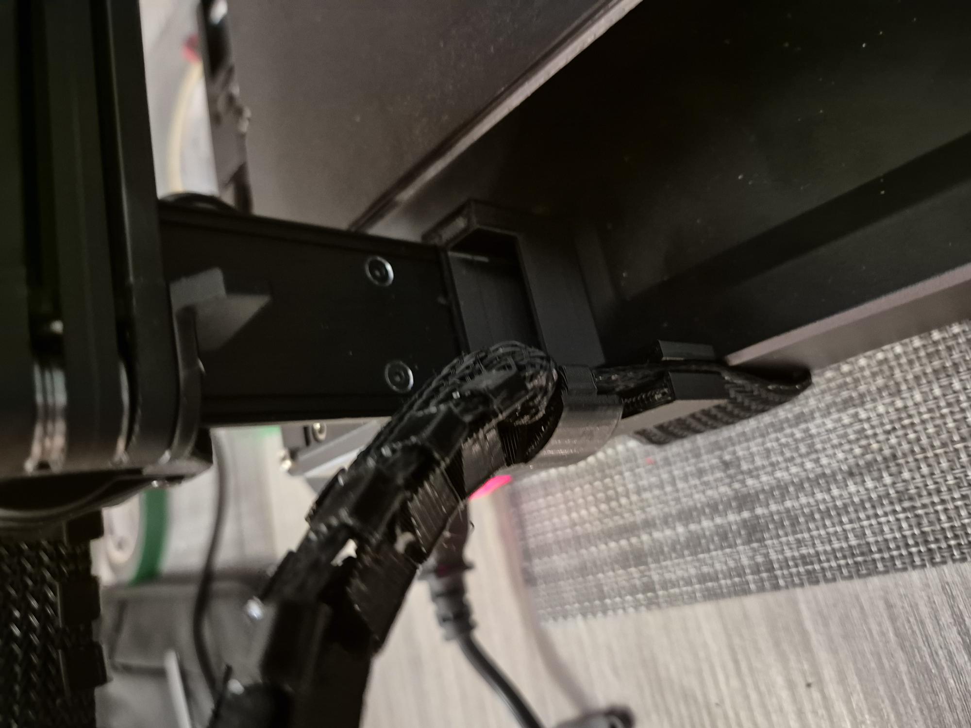 Ender 3 v3 KE / SE removable bin mount + spine cable chain base by ...