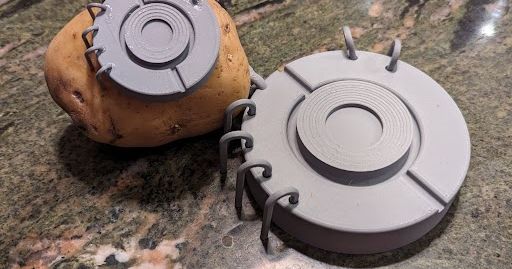 Glados potato computer por Stefan Ivkin | Descargar modelo STL gratuito ...