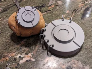 Glados potato computer by TheOne | Download free STL model | Printables.com