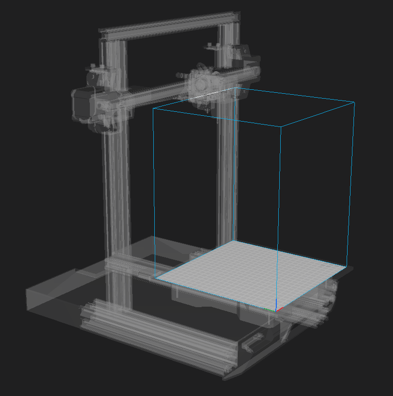 Creality Ender 3 S1 Pro / S1 / S1 Plus Cura Bed Image by JVT | Download ...
