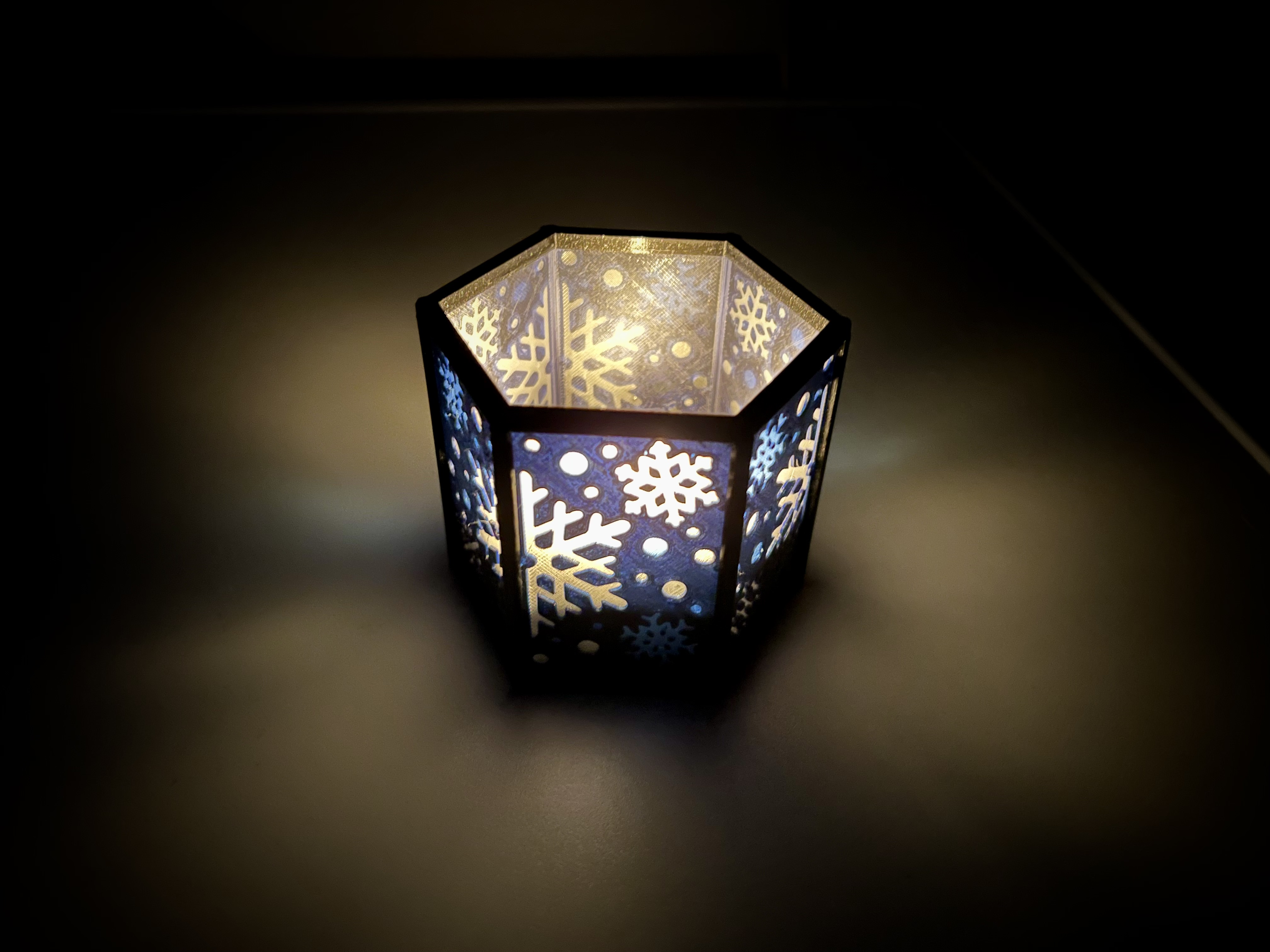 Winter Lantern with Interchangeable Color Panels by Lucky Resistor ...