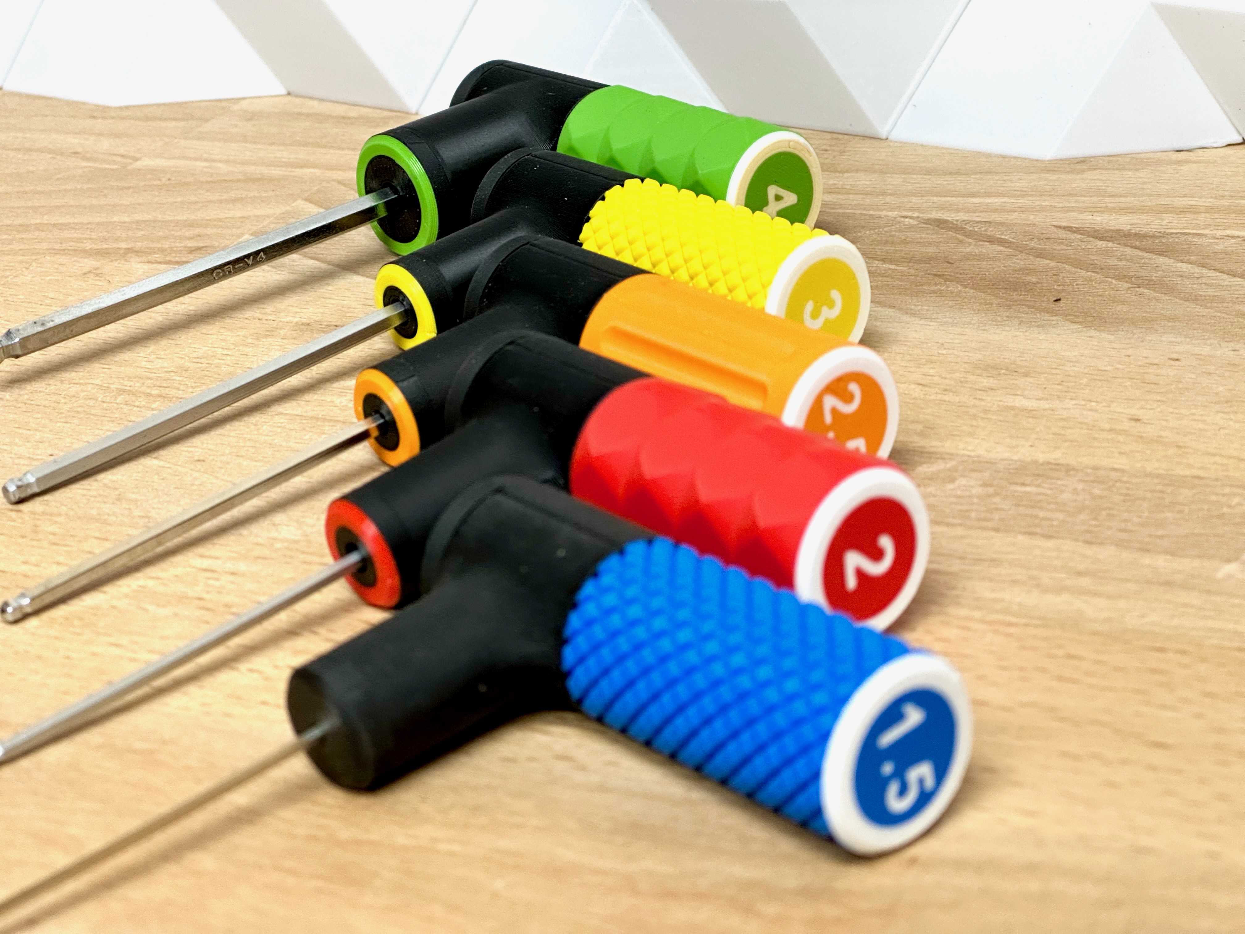 Hex-key T- and L-Handle Set (Premium supporter pack - metric) by ...