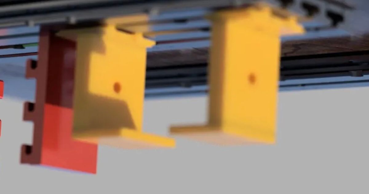 OctoRail: Modular Desk Rail Mounting System by R.L. 3D | Download free ...