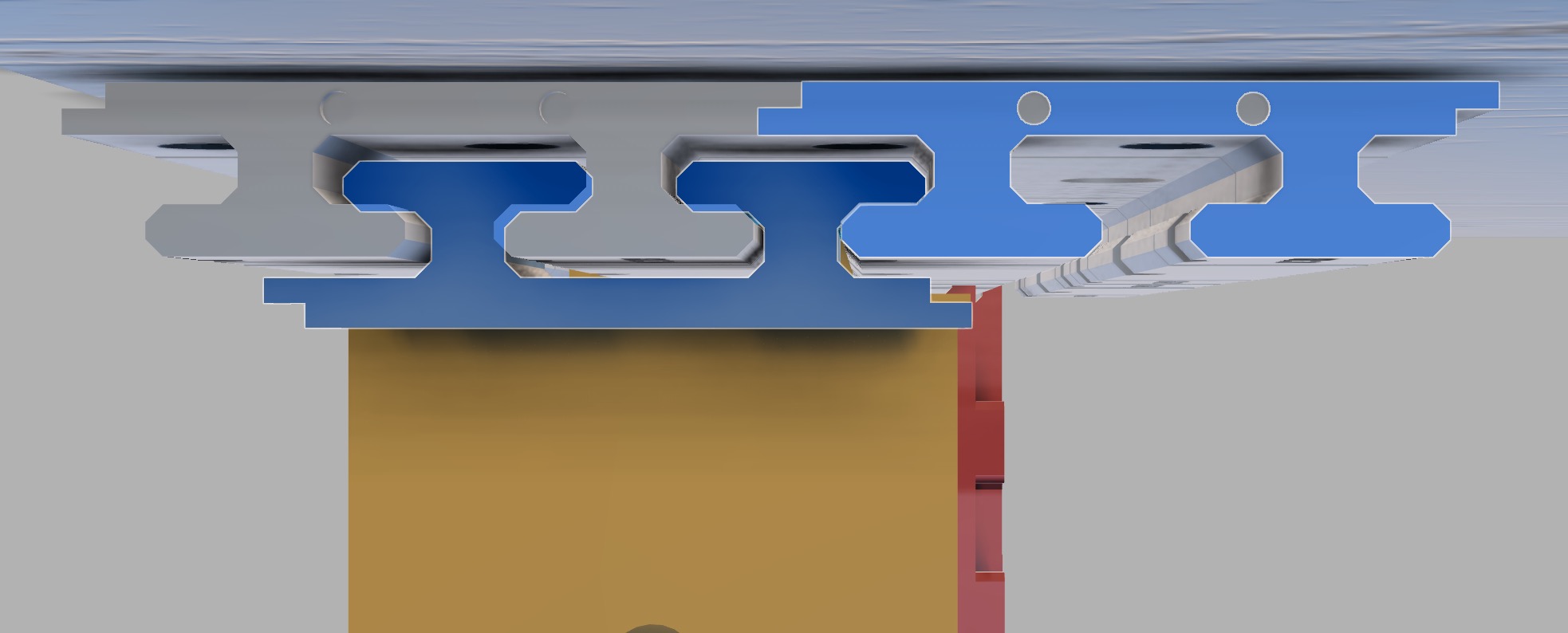 OctoRail: Modular Desk Rail Mounting System by R.L. 3D | Download free ...