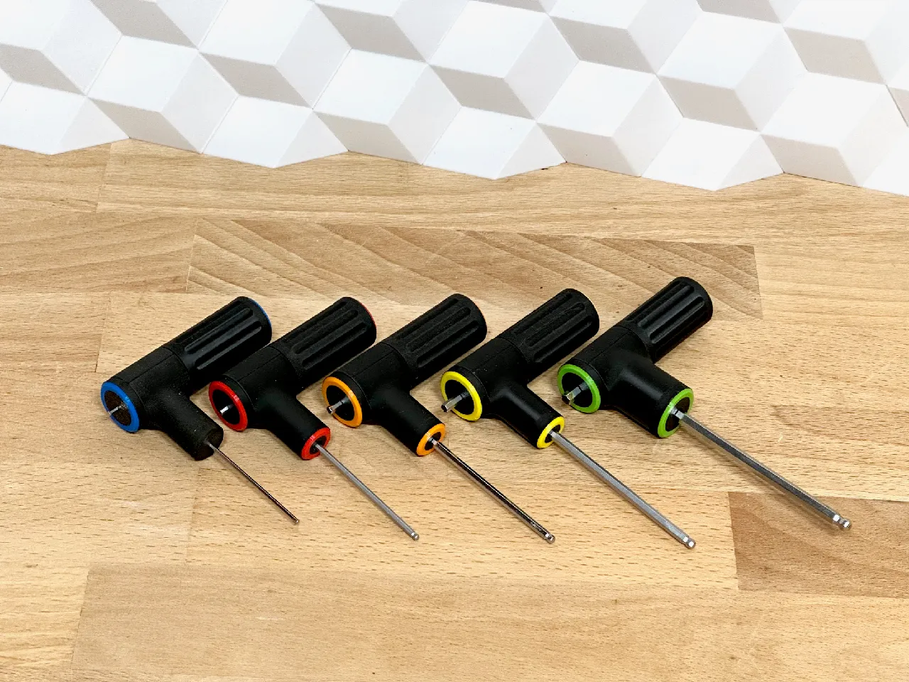 Hex-key L-Handle Set (metric - customize your tools) by GlennovitS 3D ...
