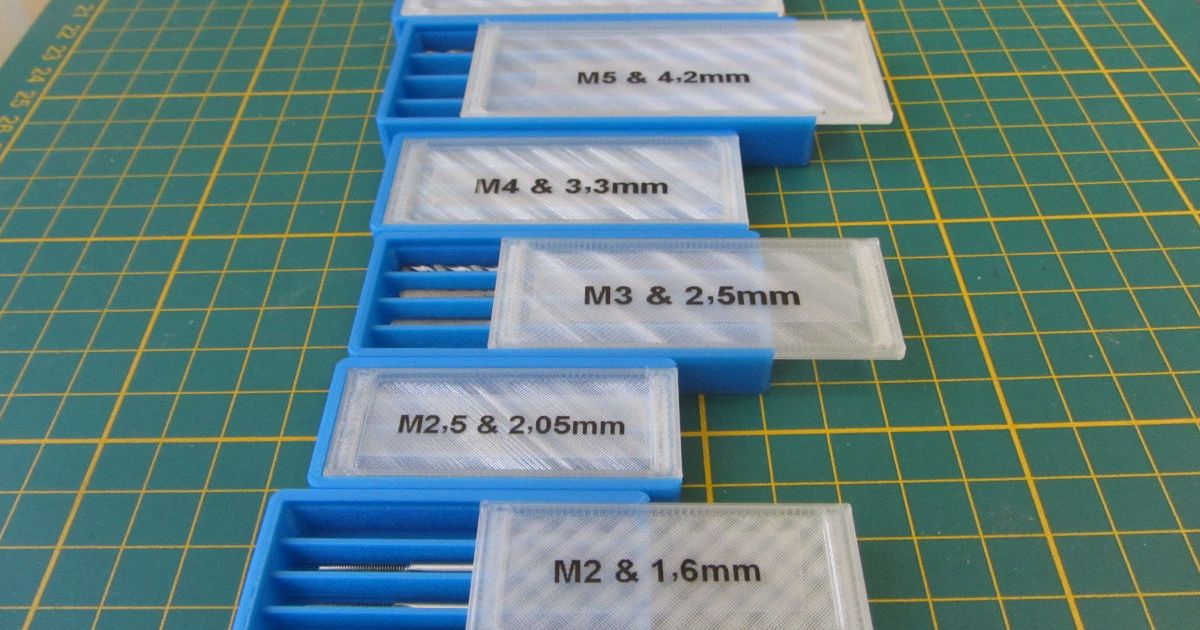 Tap set box (customizable) by fjkraan | Download free STL model ...