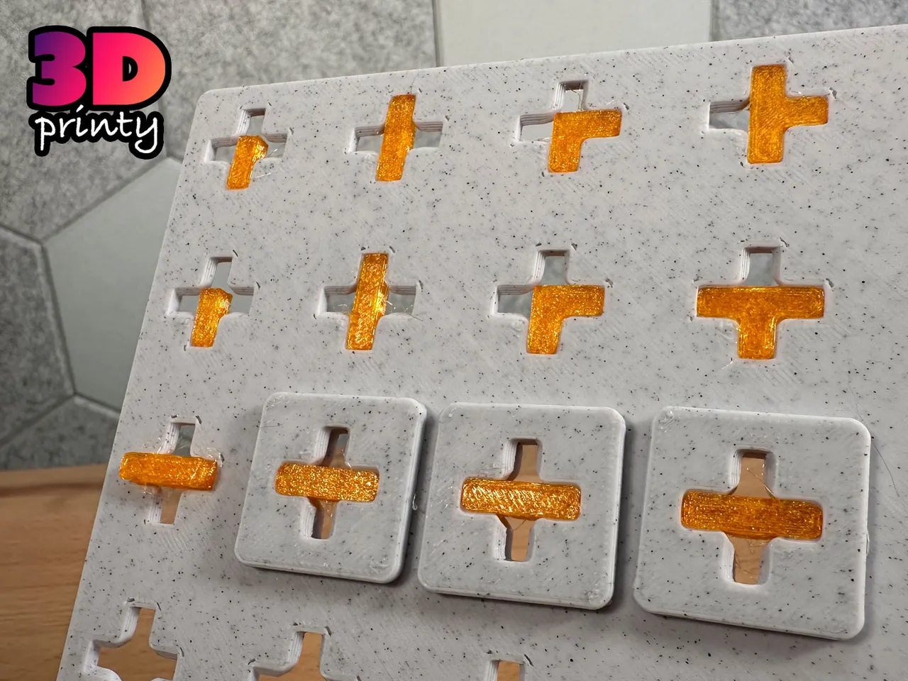 Printy Panels - TPU Locks by 3D Printy | Download free STL model ...