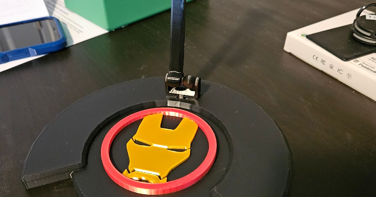 Dummy 13 Base for Iron Man by ScottM | Download free STL model ...