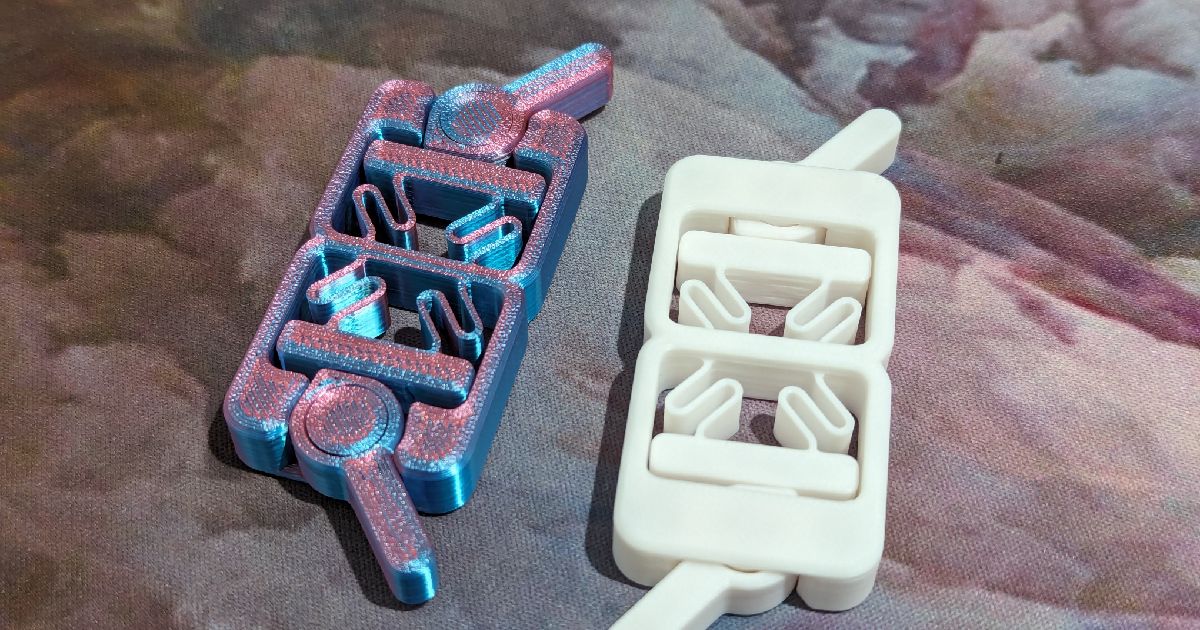 Print-in-Place Fidget Toggle Switch - Twin por PlasticBurner ...