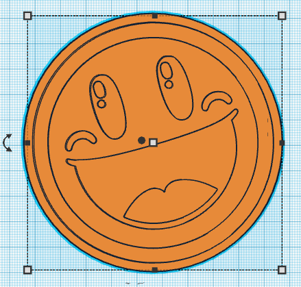 Emoji - Big Smile by Eva Máčová | Download free STL model | Printables.com