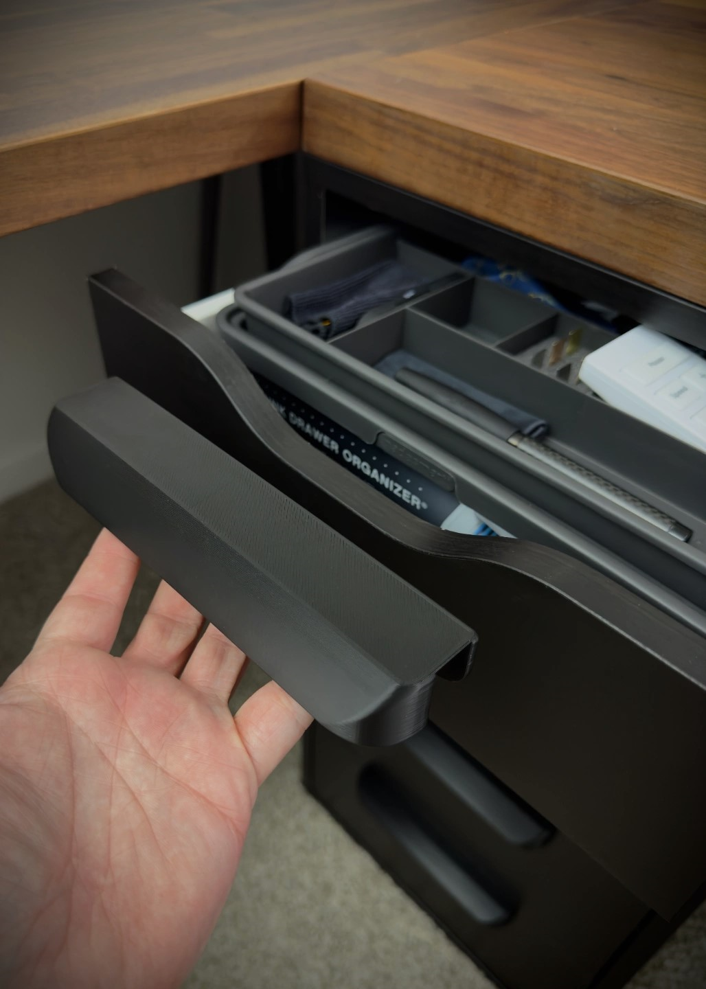 IKEA Alex Snap-Fit Handle by theshiftybadger | Download free STL model ...