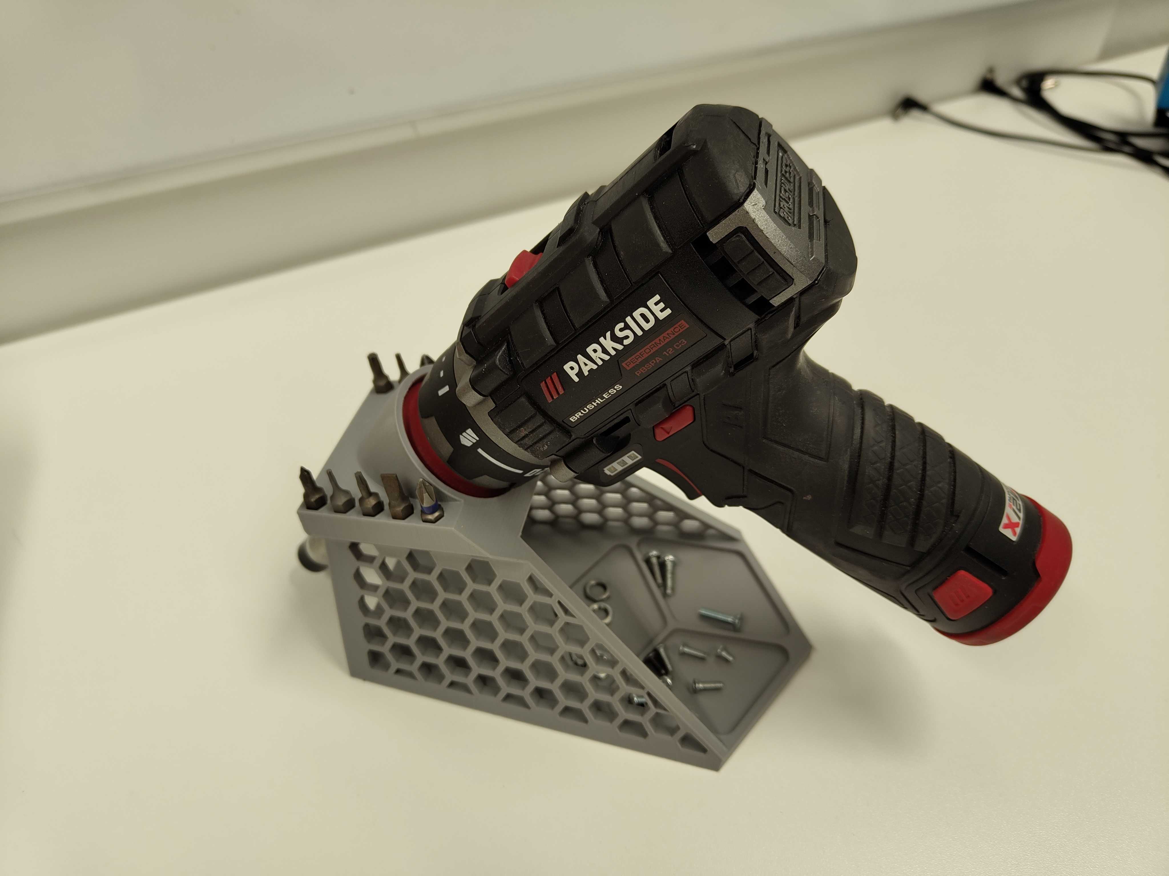 Electric screwdriver stand V2 by Daniil Danilov | Download free STL ...