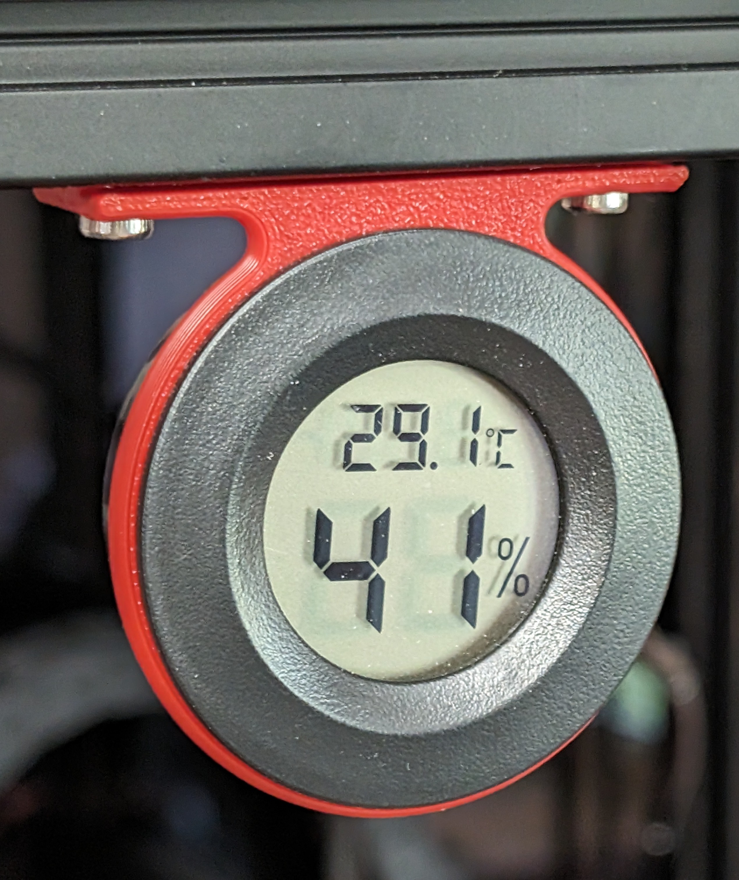 Mini Thermometer / Hygrometer 2020 Groove Mount, Round or Rectangular ...