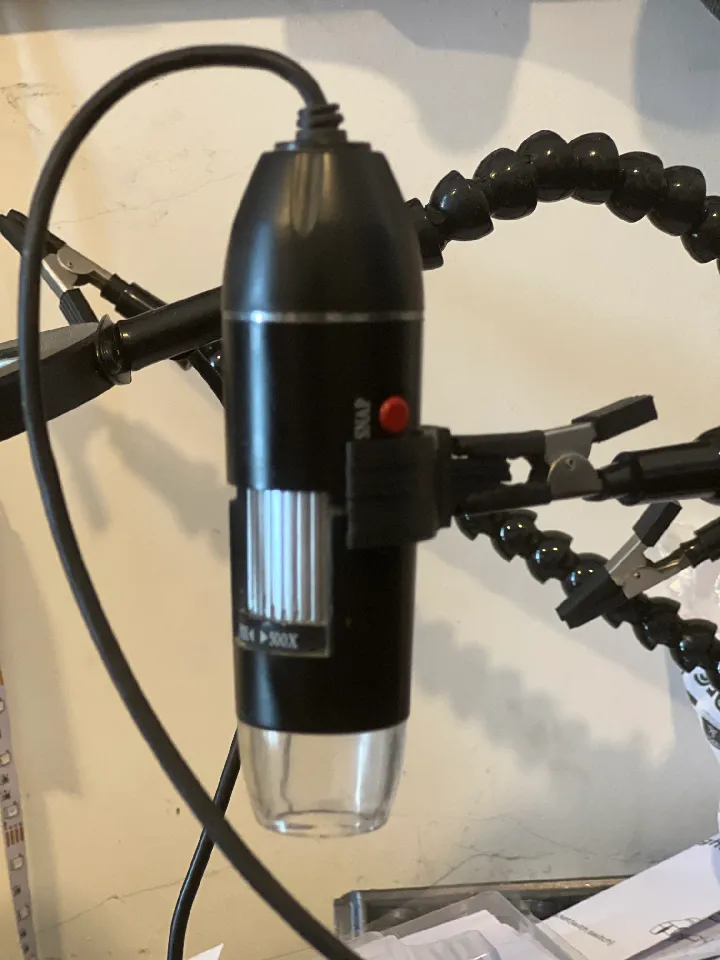 USB Microscope Holder by diyengineers | Download free STL model ...