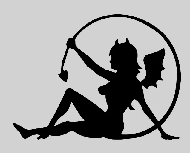 She devil Wall Art by Jura Švébiš | Download free STL model ...