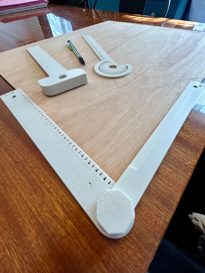 Protractor Ruler by La3emedimension | Download free STL model ...