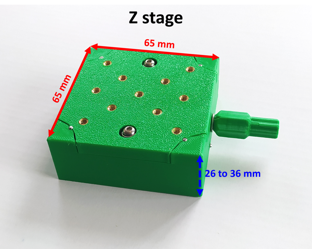 Orthogonal printed linear stage by RemiRafael | Download free STL model ...