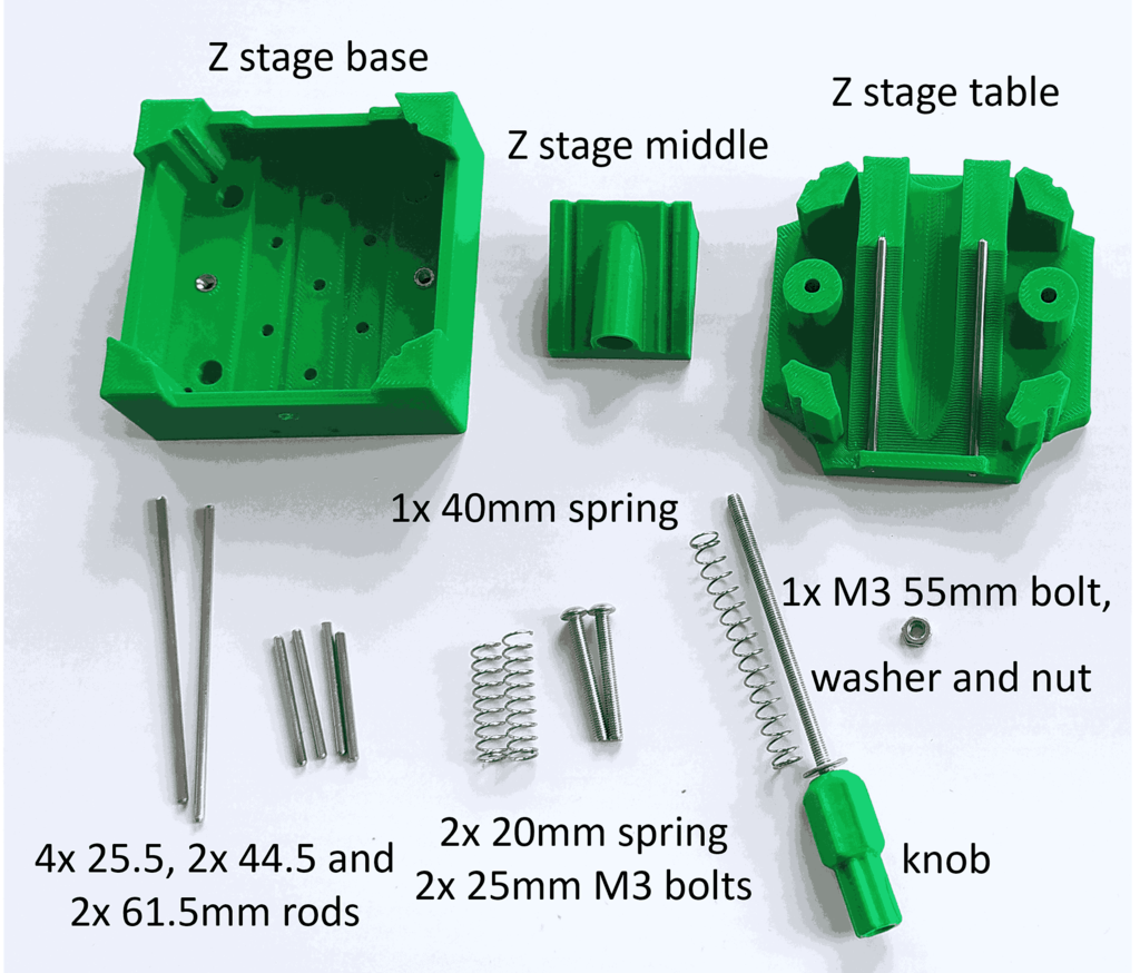 Orthogonal printed linear stage by RemiRafael | Download free STL model ...