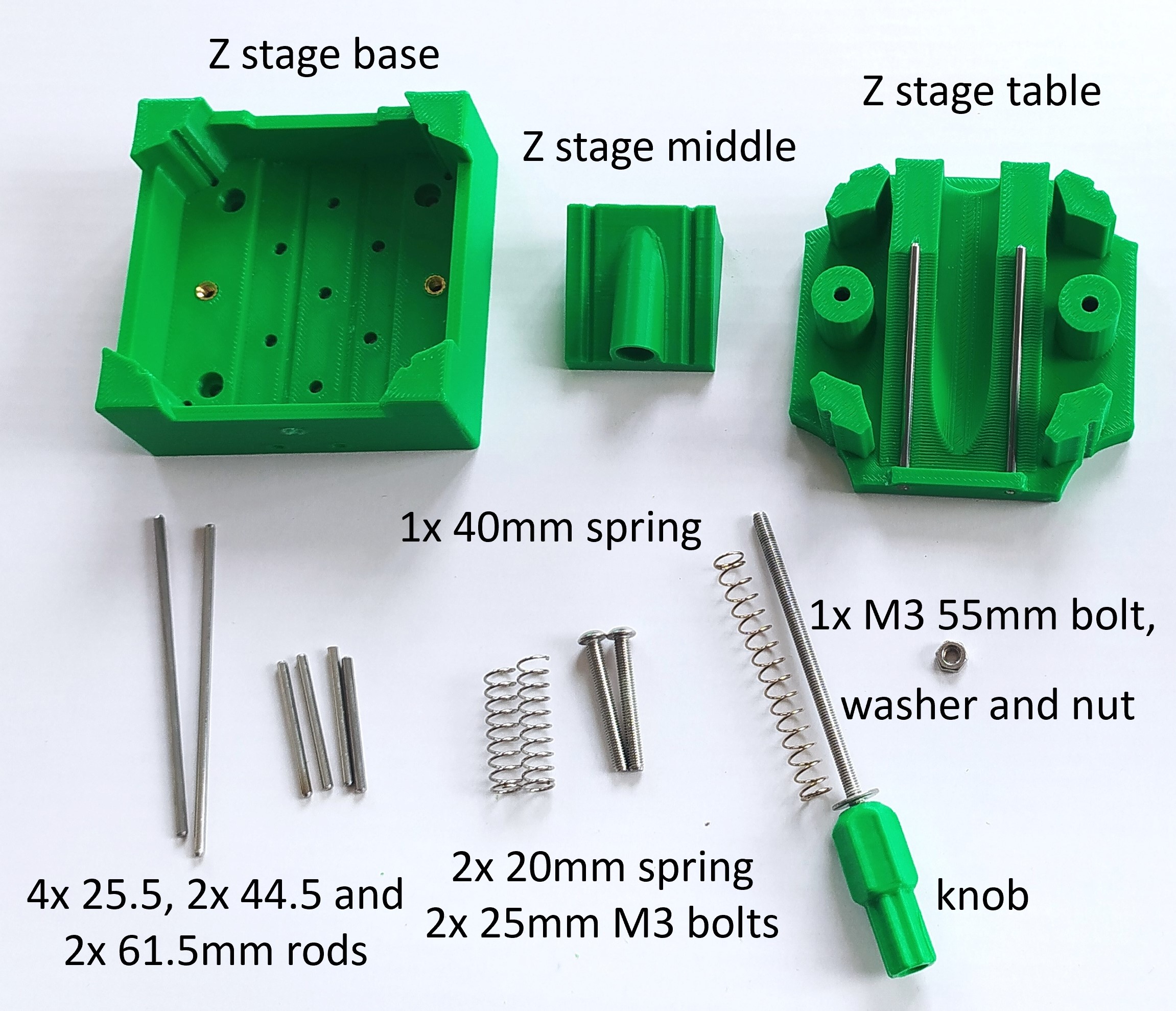 Orthogonal printed linear stage by RemiRafael | Download free STL model ...