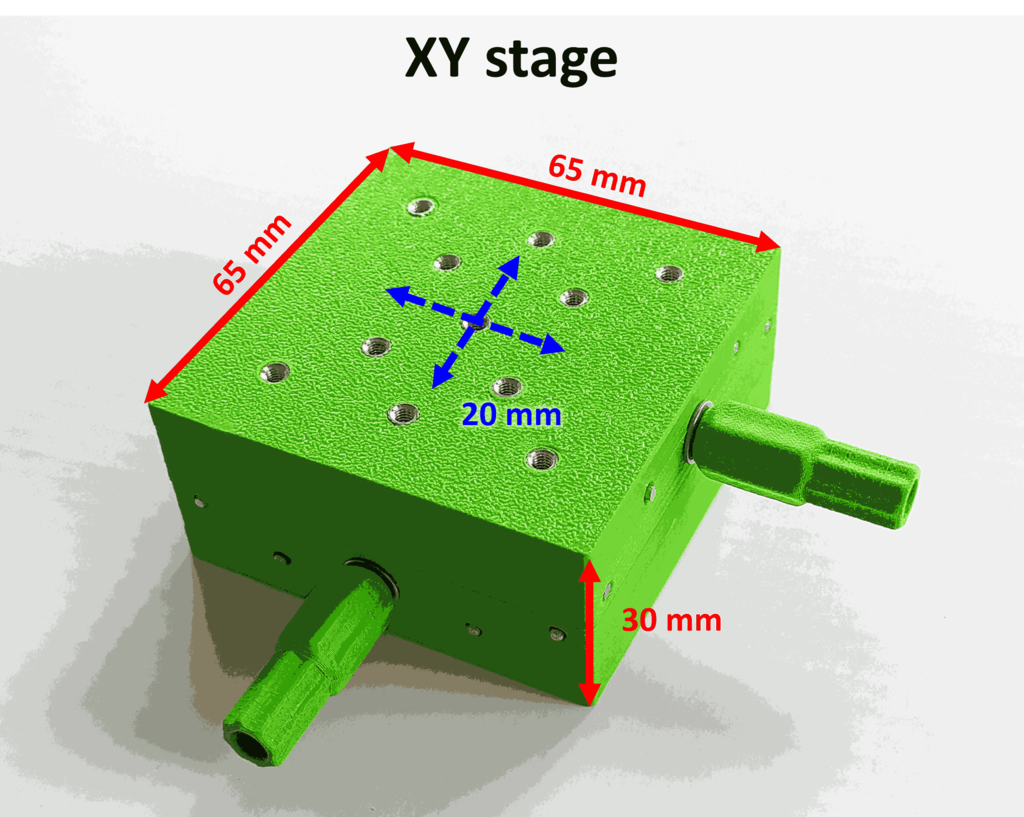 Two axis printed linear stage por RemiRafael | Descargar modelo STL ...