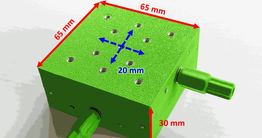 Two axis printed linear stage por RemiRafael | Descargar modelo STL ...