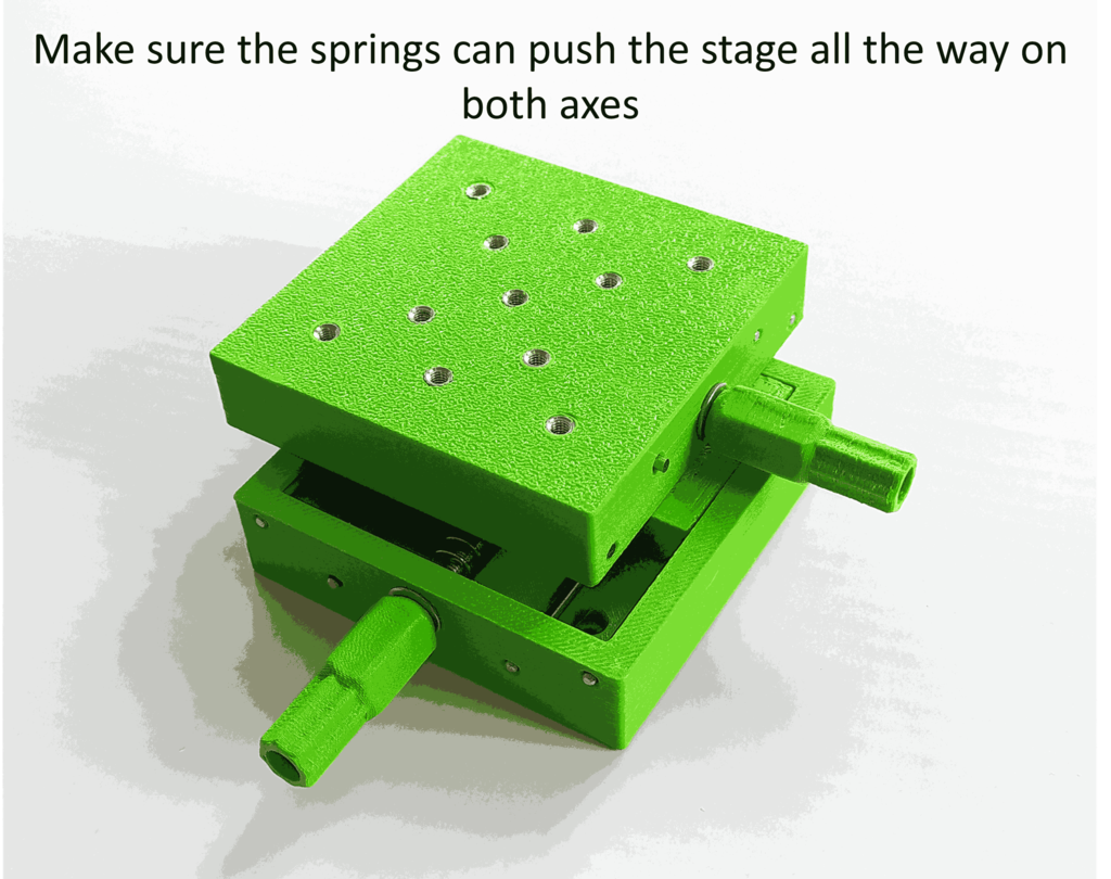 Two axis printed linear stage por RemiRafael | Descargar modelo STL ...