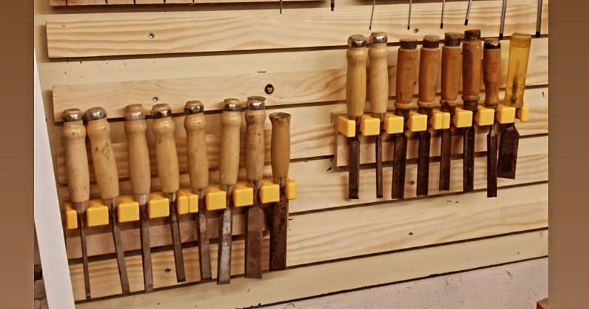 Chisel holder by B0L1V3R | Download free STL model | Printables.com