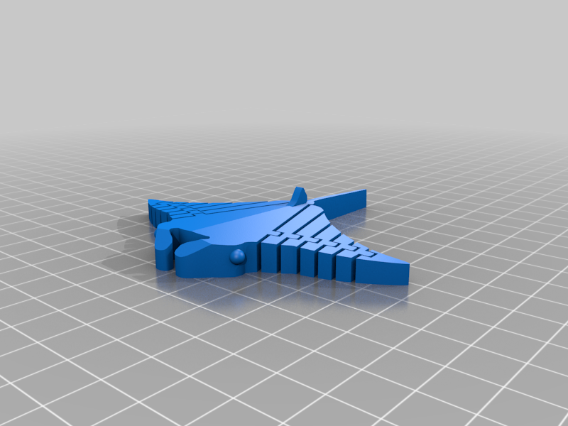 Flexi Manta Ray by Leahchu_pikapika | Download free STL model ...