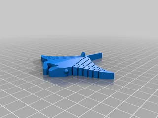 Flexi Manta Ray by Leahchu_pikapika | Download free STL model ...