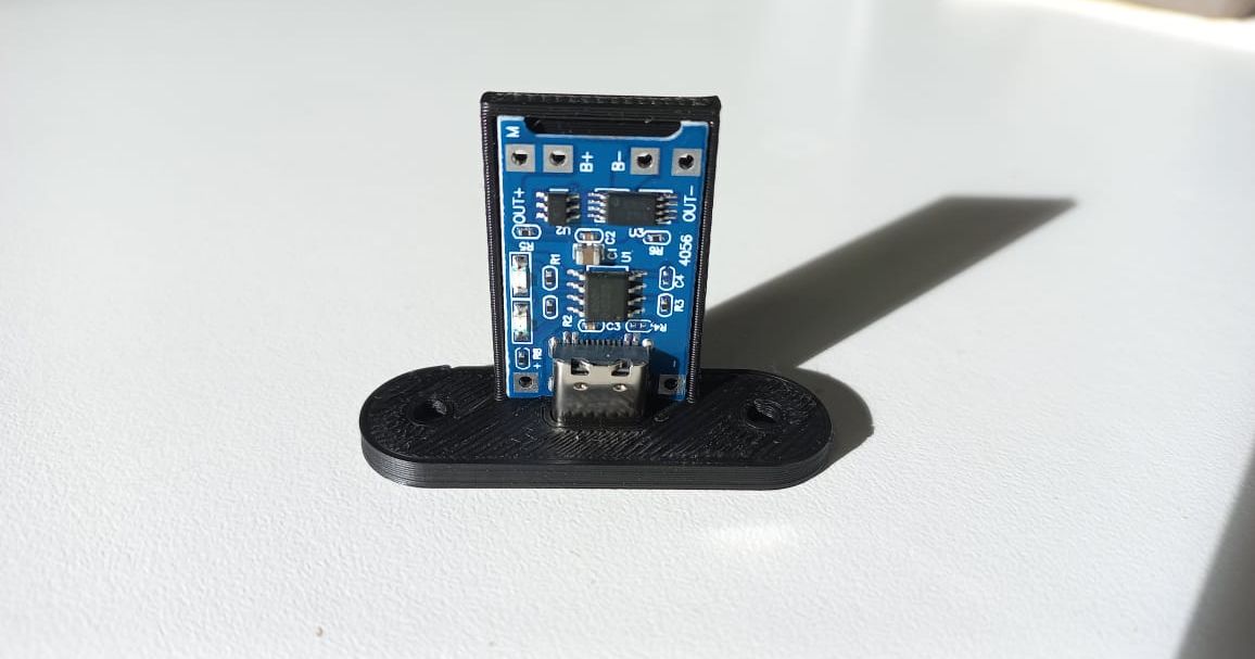 TP4056 Charger Module Mount por Zenexps | Descargar modelo STL gratuito ...