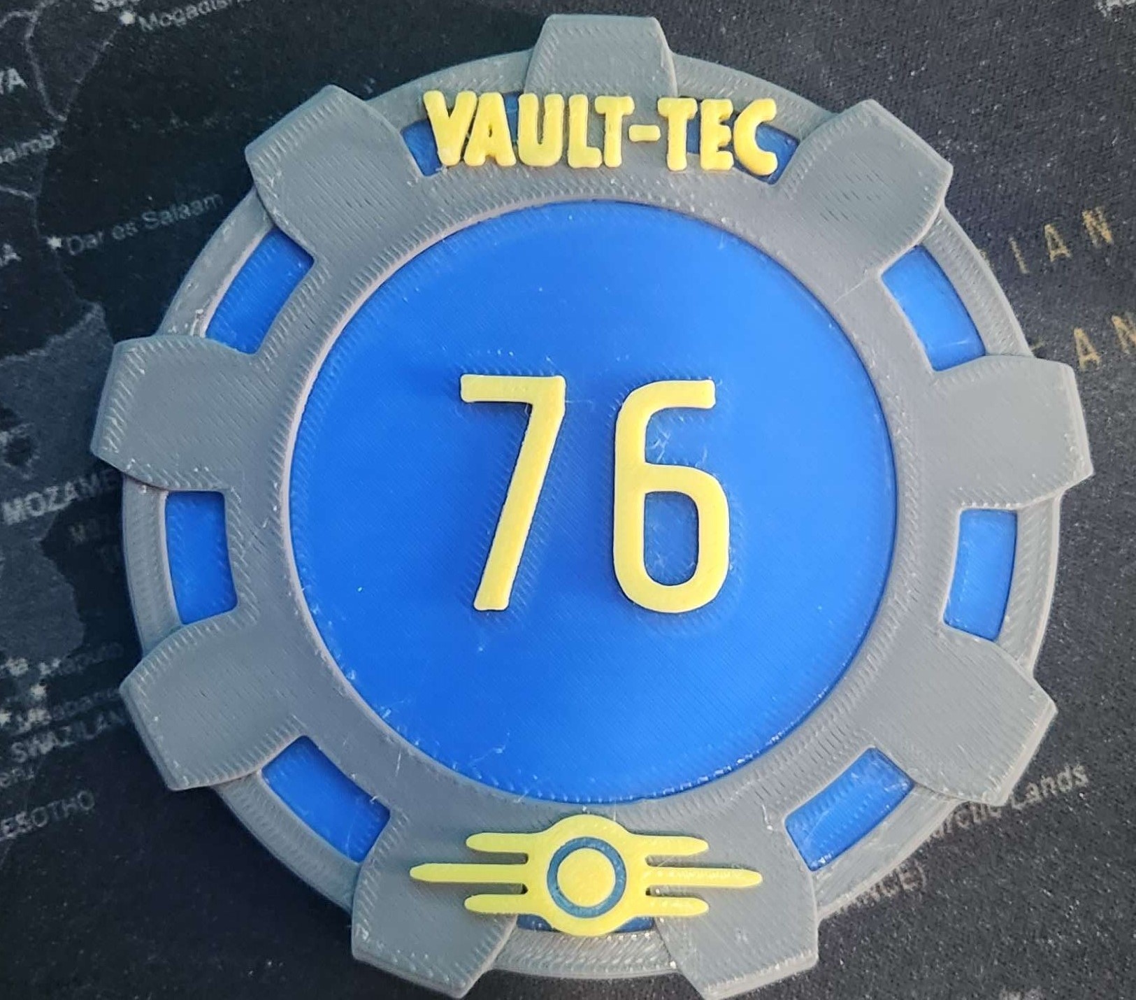 Fallout Vault Door Coaster Set by Jay4733 | Download free STL model ...