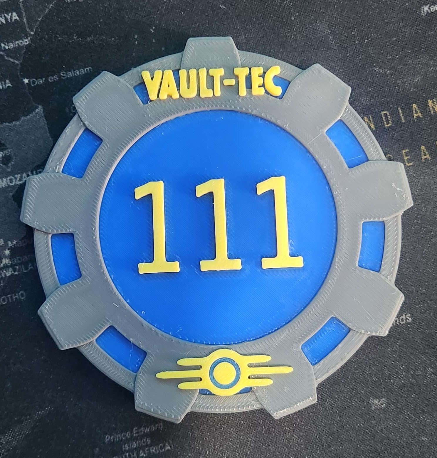 Fallout Vault Door Coaster Set by Jay4733 | Download free STL model ...