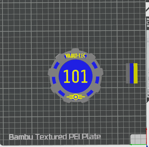 Fallout Vault Door Coaster Set by Jay4733 | Download free STL model ...