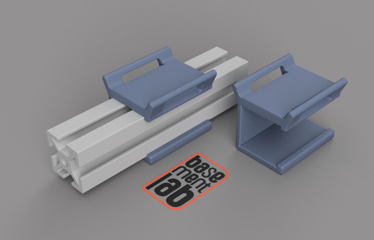 2020 T-slot Clip-in Anchor Wire Cable ZipTie Mount 20mm by BasementLAB ...