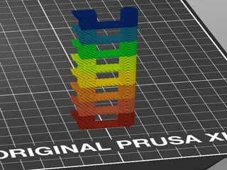 Simple Extrusion Test Part by CNC Kitchen | Download free STL model ...