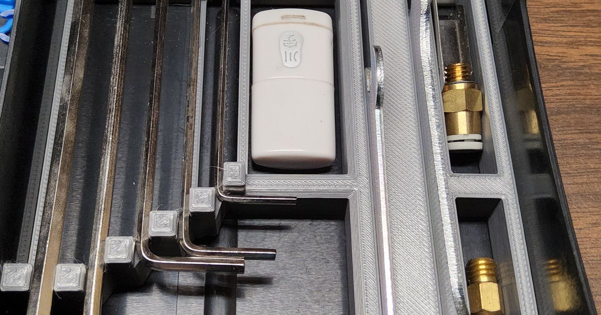 Drawer organizer for Ender3 V2 by Ghostcat3-D | Download free STL model ...